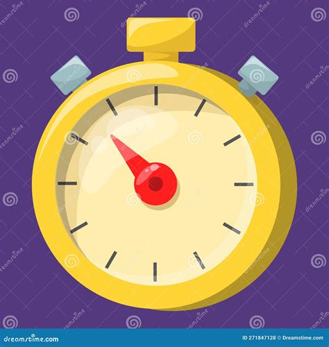Timer Vector Illustration Game Icon Of A Clock Stock Vector Illustration Of Clock Hour