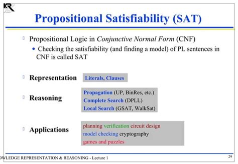 Knowledge Representation And Reasoning Ppt Knowledge Representation And Reasoning Ppt