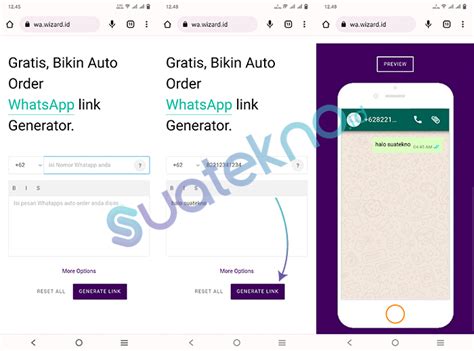 Cara Membuat Link Whatsapp Dengan Isi Pesan Secara Otomatis And Manual