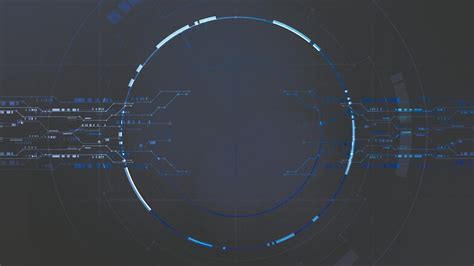 Premium Vector Technological Future Interface Hud Circuit Platform Abstract Background