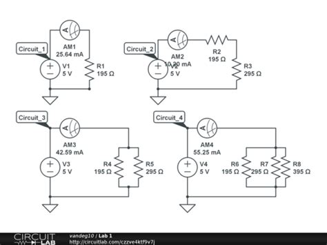 Lab 1 CircuitLab