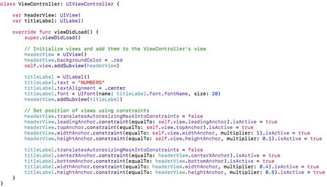 a uiviewcontroller and uiviews without storyboard swift 3 by doug