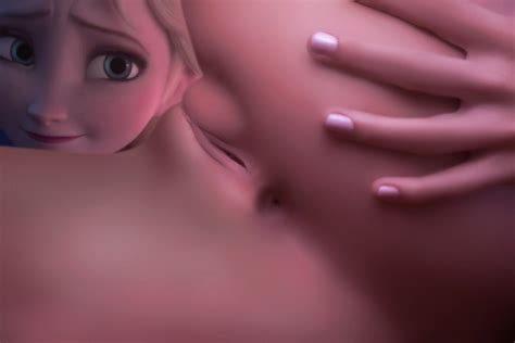 Rule 34 2girls 3d Anna Frozen Anus Ass Bedroom Blonde Hair Blue Eyes Disney Edit Elsa