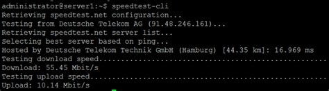 Use Speedtest Cli To Test Your Internet Speed On Debian 10 Vitux