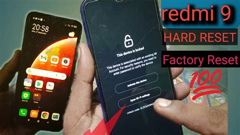 Redmi Factory Reset Hard Reset Redmi Note 10 Reset Hard Reset Redmi 9 YouTube