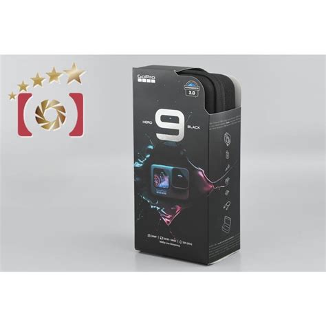 【新品未開封】go Pro ゴープロ Hero 9 ブラック ウェアラブルカメラ 中古カメラのファイブスターカメラ 通販