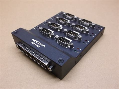 RS csatlakozó portos Moxa OPT M DB Mx csatlakozó