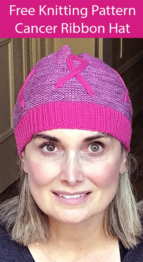 Awareness Ribbon Knitting Patterns In The Loop Knitting
