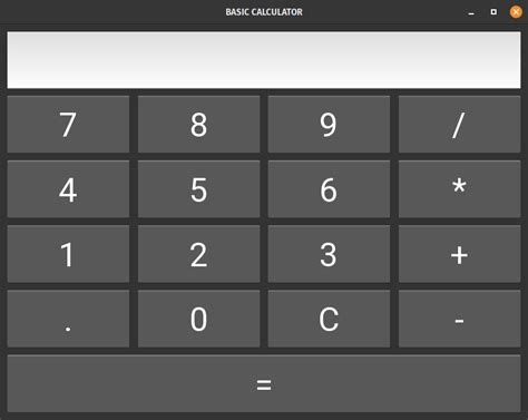 Github Georgeciesinskibasic Calculator Basic Calculator Built Using
