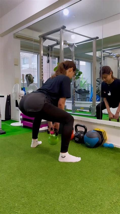 御子柴かなさんのインスタグラム動画 御子柴かなInstagram お尻のトレーニング naiagym diet coach