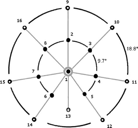 diagram of the hydrophone array used to record echolocation clicks