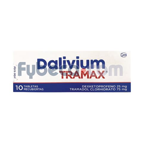 Dalivium Tramax 25mg75mg 10 Tableta