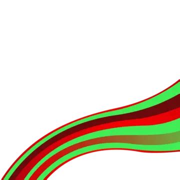 Red And Green Curve Banner Shape Vector Shape Banner Curve PNG And Vector With Transparent