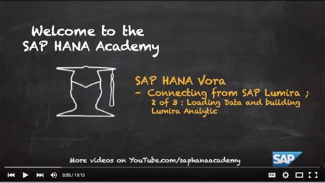 [sap hana academy] learn how to connect sap lumira sap community