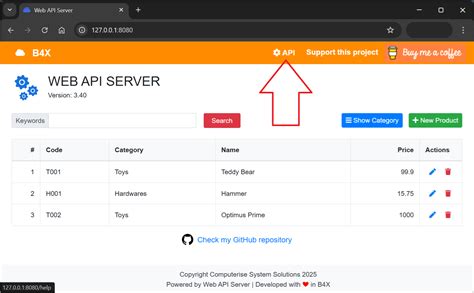 Web Api Server V3 B4x Programming Forum