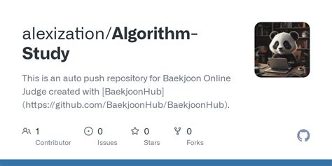Github Alexization Algorithm Study This Is An Auto Push Repository