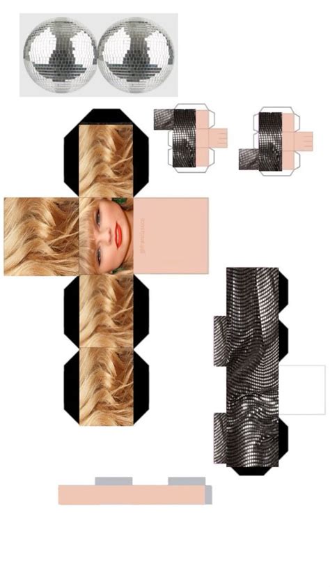 Printable Taylor Swift Papercraft🙀 Taylor Swift Taylor Swift Birthday Taylor