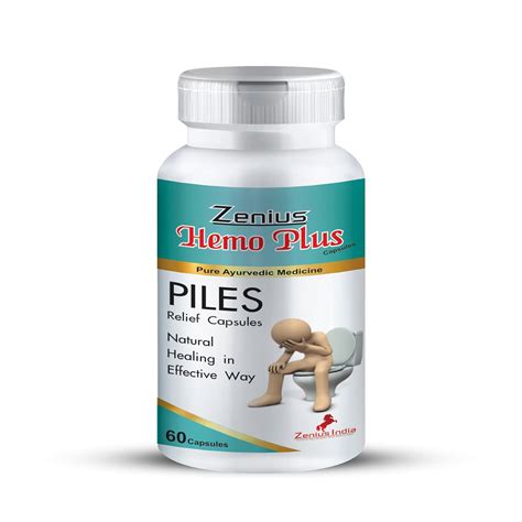 Buy Zenius Hemo Plus Piles Capsule For Improve Digestion And Relief
