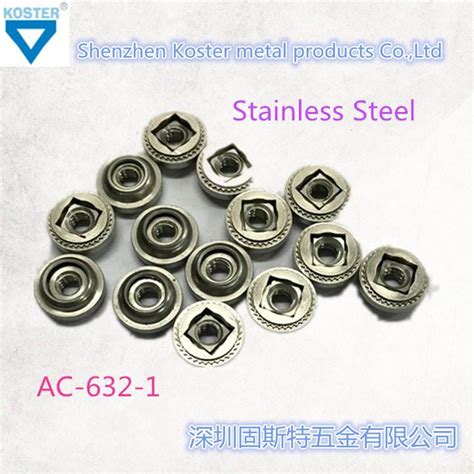 Self Clinching Floating Fasteners AC 632 1 Stainless Steel Float Control Nut China