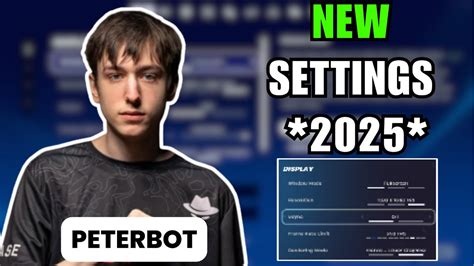 Peterbots Insane 2025 Settings Revealed Chapter 6 Pro Tips Youtube