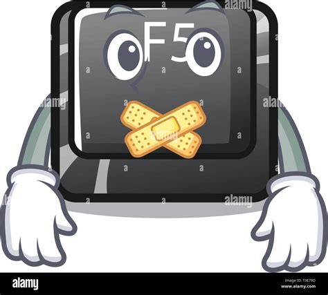 Silent Longest F5 Button On Cartoon Keyboard Stock Vector Image And Art Alamy
