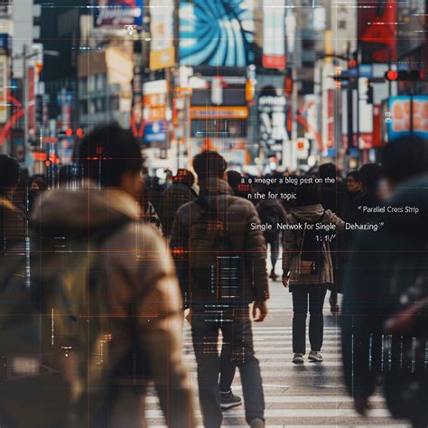 Parallel Cross Strip Attention Network For Single Image Dehazing