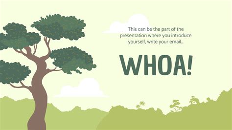 Parts Types Of Trees For Education Google Slides PPT