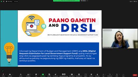 Virtual Orientation On The Guidelines On The Release And Utilization Of The Local Government