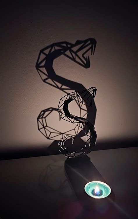 Файл Stl Подсвечник змея 🐍 ・3d печатная модель для загрузки・cults