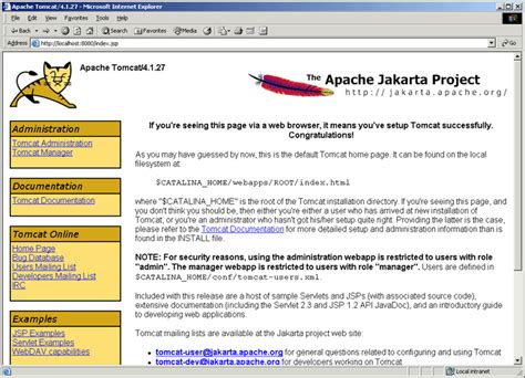 Deploy The Servlet Based Web Server Component On Tomcat For Windows