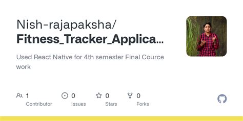 Github Nish Rajapaksha Fitness Tracker Application Used React Native For Th Semester Final
