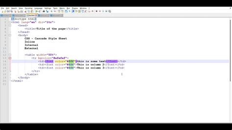 First Class Of Css Youtube
