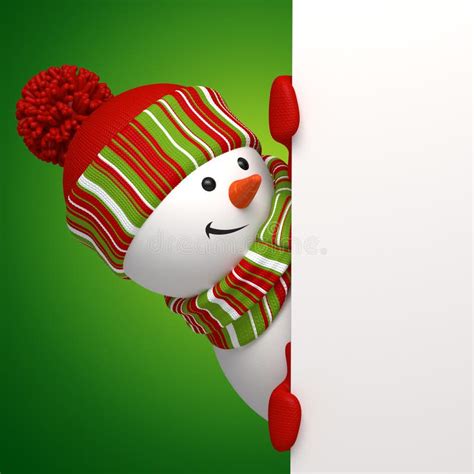Snowman Holding Christmas Star In The Night Stock Illustration Illustration Of Shape December
