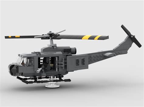 Lego Huey Helicopter Building A Lego Uh 1d Huey 46 Off