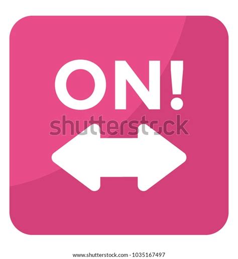 On Arrow Emoji Symbol Moving On Stock Vector Royalty Free 1035167497 Shutterstock