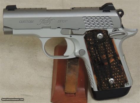 Kimber Custom Shop Micro9 Raptor 9mm Caliber Stainless Pistol Sn