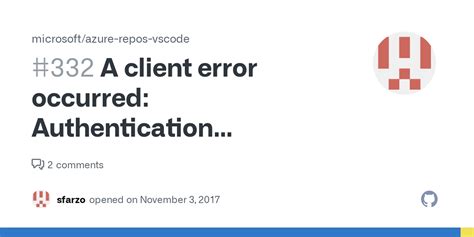A Client Error Occurred Authentication Credentials Were Not Explicitly Provided And Could Not