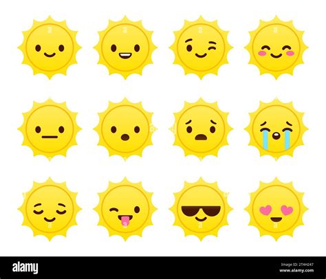 Sun Face Emoji
