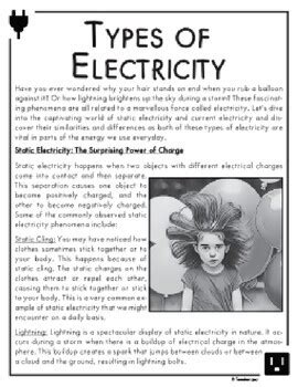 Electricity Fundamentals By Teacher Guy TPT