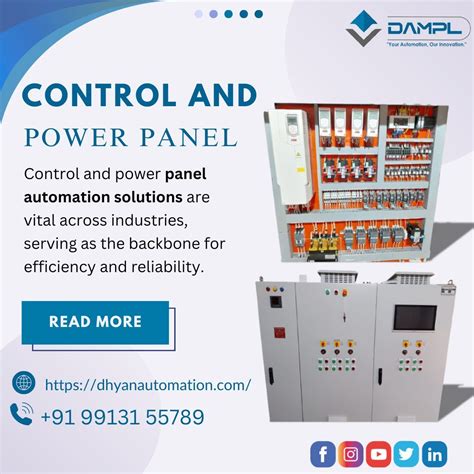 Control And Power Panels Types Applications Advantages Dhyan Automation Machinery Pvt Ltd