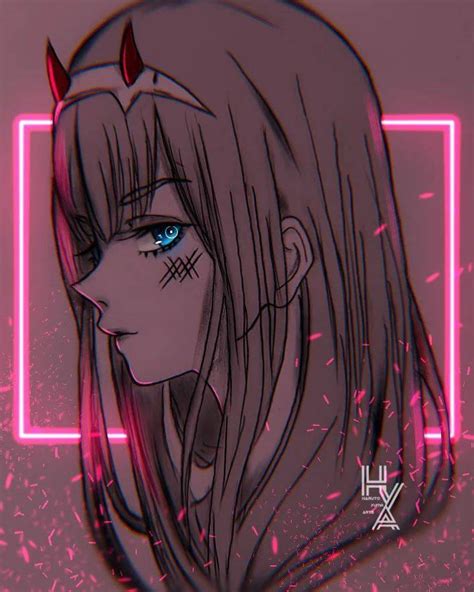 Zero Two By Harutoyumaart On Deviantart Zero Two By Harutoyumaart On Deviantart