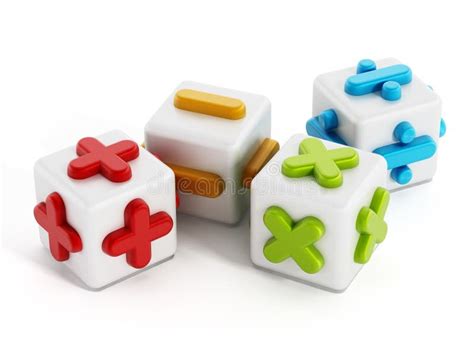 Calcolatore E Simboli Matematici Illustrazione Di Stock Illustrazione