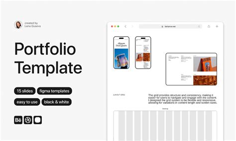 Portfolio Template Figma