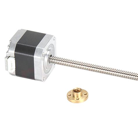 Nema17 Stepping Motor 2 Phase 4 Lead Stepper Motor For Cnc Z Axis 3d Printer Fruugo Uk