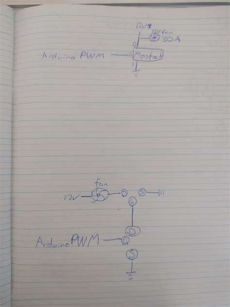 High Current Fan Controlled With Arduino Pwm General Electronics Arduino Forum