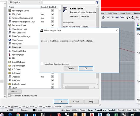 Load Script Rhino For Windows Mcneel Forum