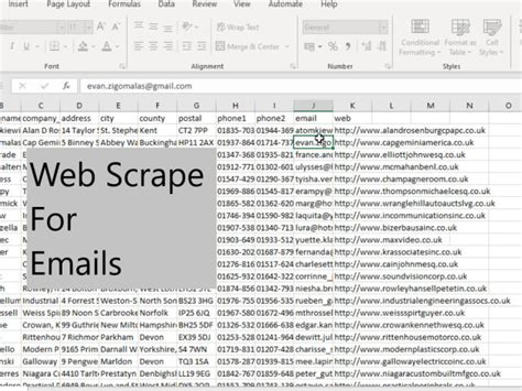 Extract Email Addresses And Social Media From Websites By Markconway472 Fiverr