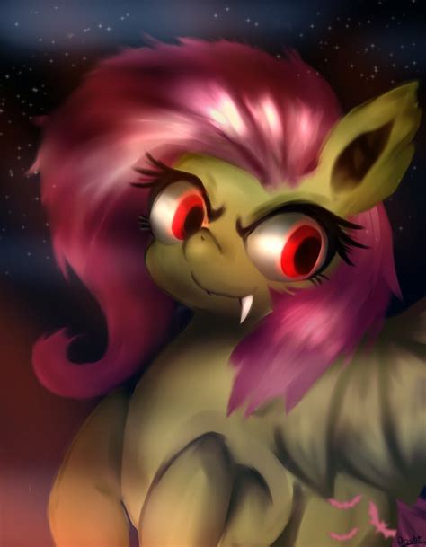 Safe Artist Doubt Fluttershy Female Flutterbat Solo Derpibooru