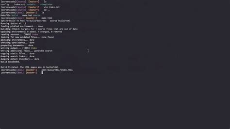 Sphinx And Read The Docs Youtube