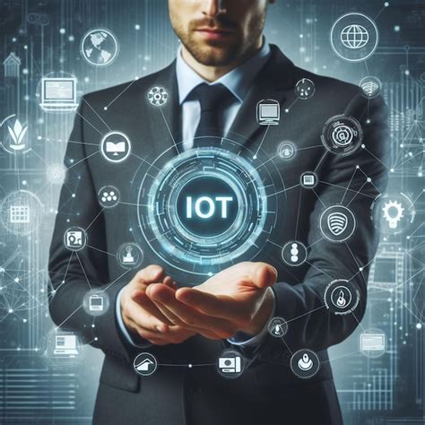 Internet Of Things IOT Premium AI Generated Image